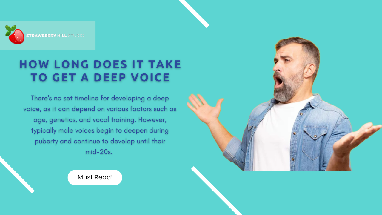 From High Pitch to Low-Down: How Long Does It Take to Get a Deep Voice ...