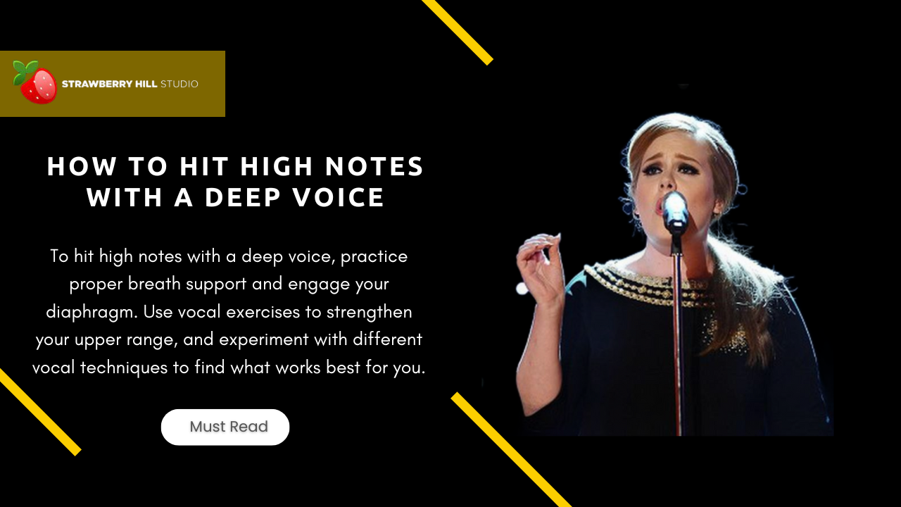 From Bass to Soprano : How To Hit High Notes With a Deep Voice