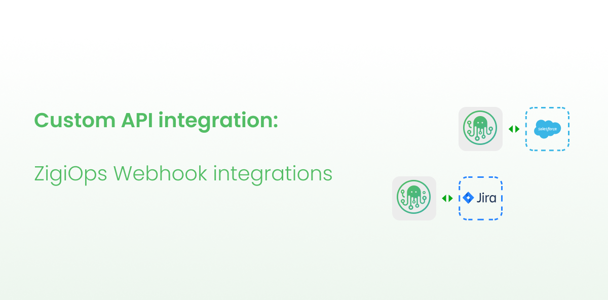 ZigiOps Custom Integrations | New ZigiOps Webhook