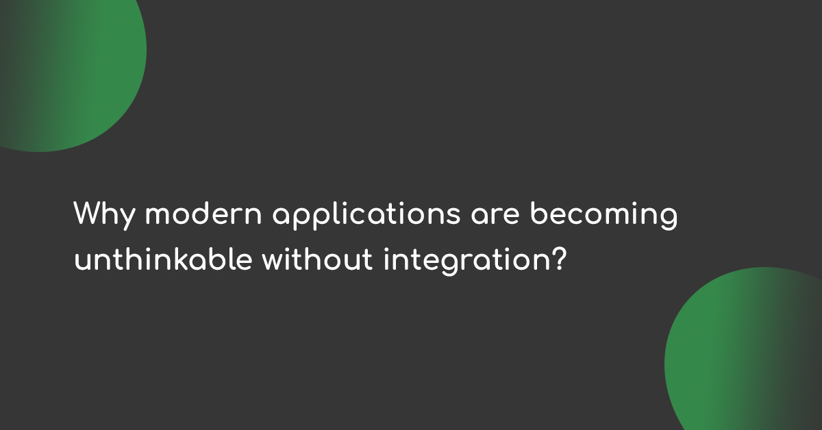 Why Modern Cloud Applications need Integration? | AWS Recap