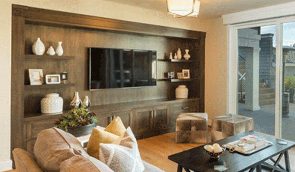 Our Entertainment Centers Portfolio | Oak Grove Custom Cabinets ...