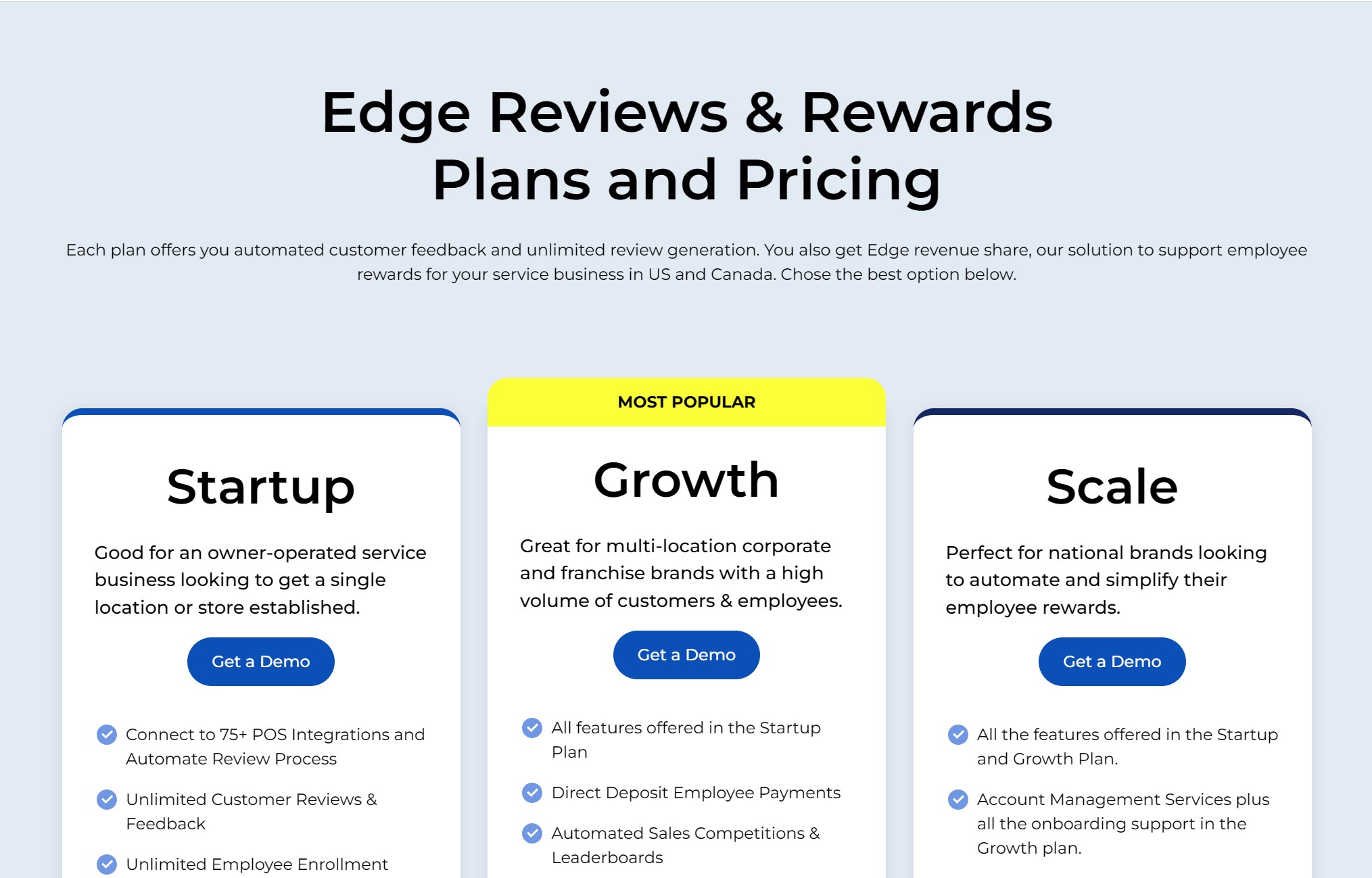 Edge Partners - Customer Reviews Point of Sale (POS) Integrations