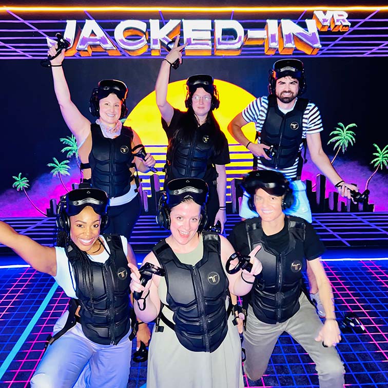 Team Building Activities & Events - Jacked-In VR San Antonio