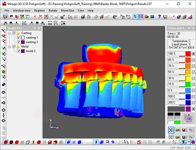 Simulación Integral en Procesos de Fundición - PoligonSoft