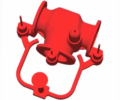 Sand Casting Simulation in PoligonSoft