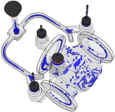 Sand Casting Simulation in PoligonSoft