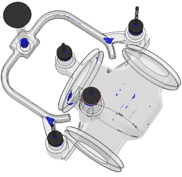 Sand Casting Simulation in PoligonSoft