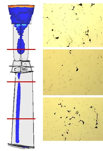 Vacuum Casting Simulation in PoligonSoft