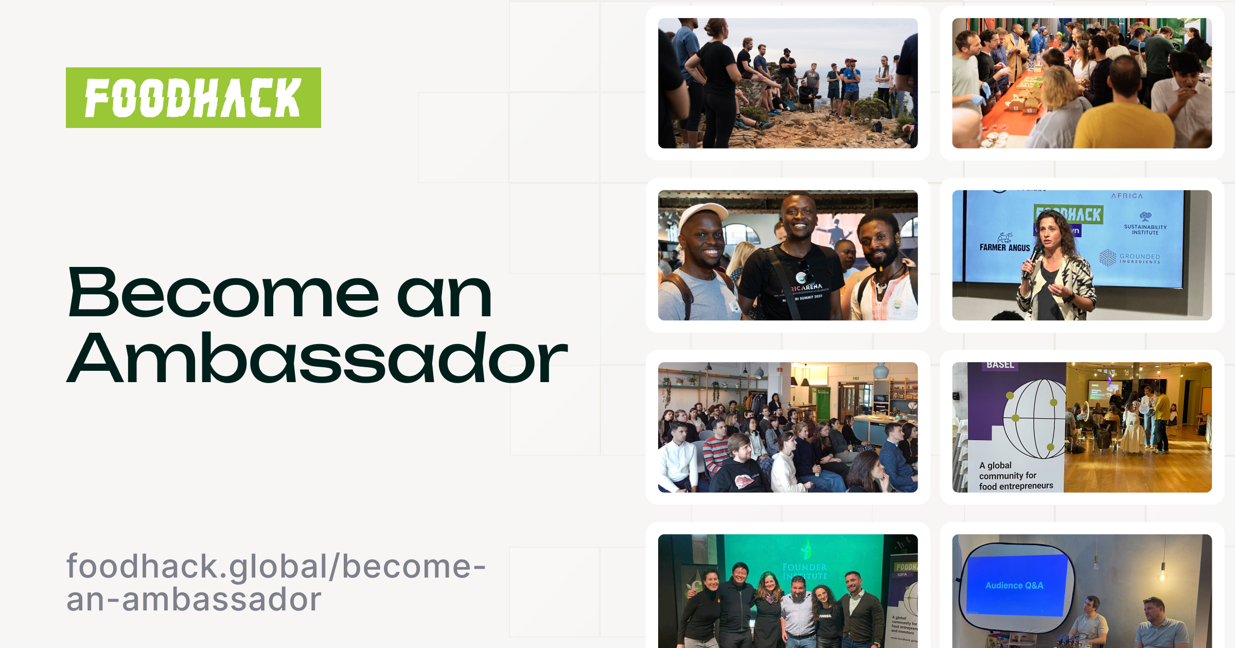 FoodHack | Become an Ambassador