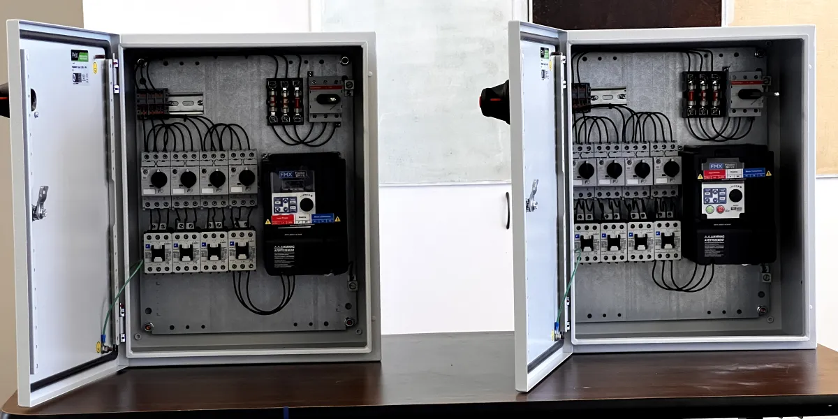 Starter/VFD Factory Panels | CJ Panel & Automation