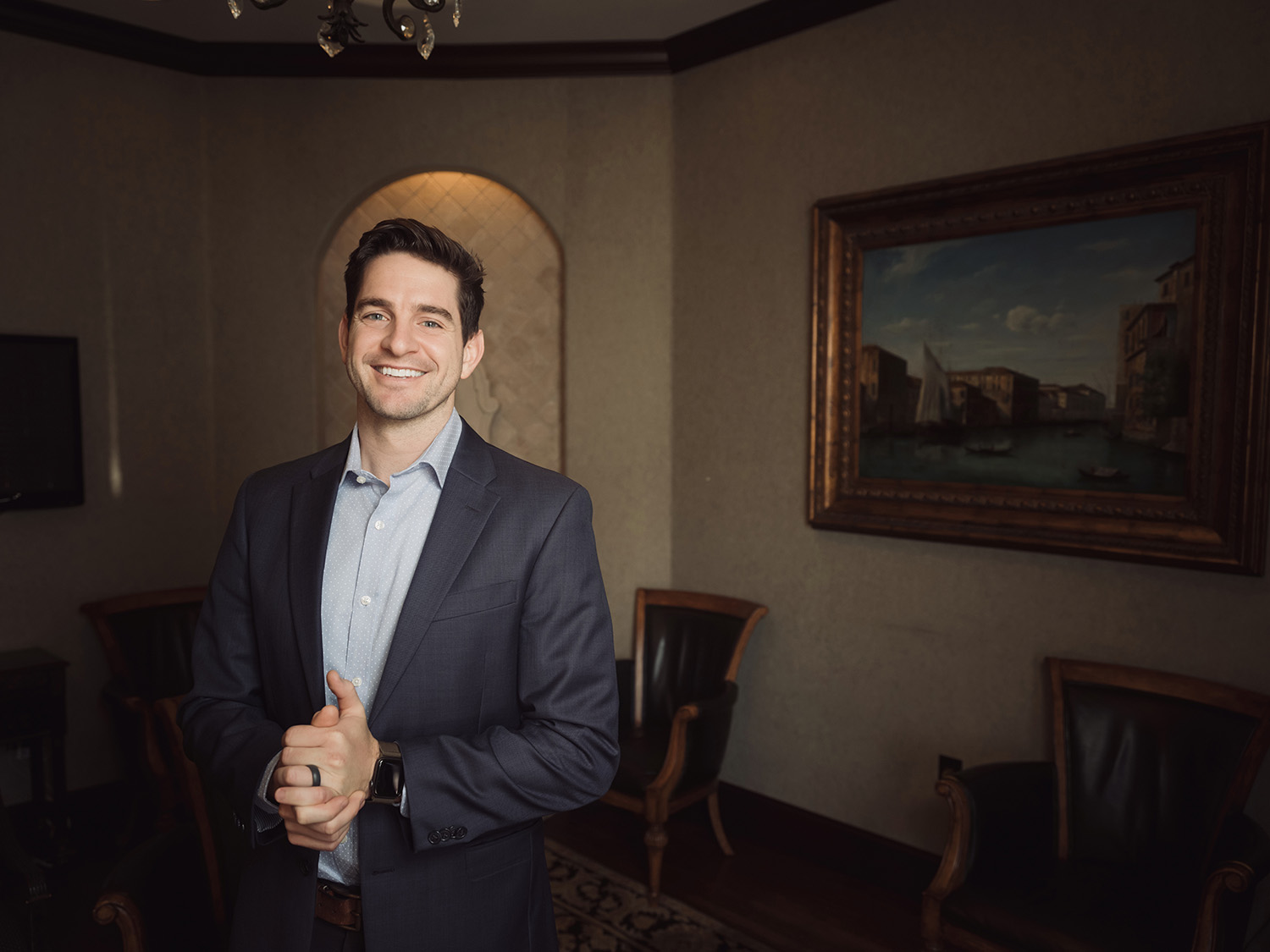 Dr. Brett Titensor, Dr. Jackson Mann, and Dr. Steve Titensor