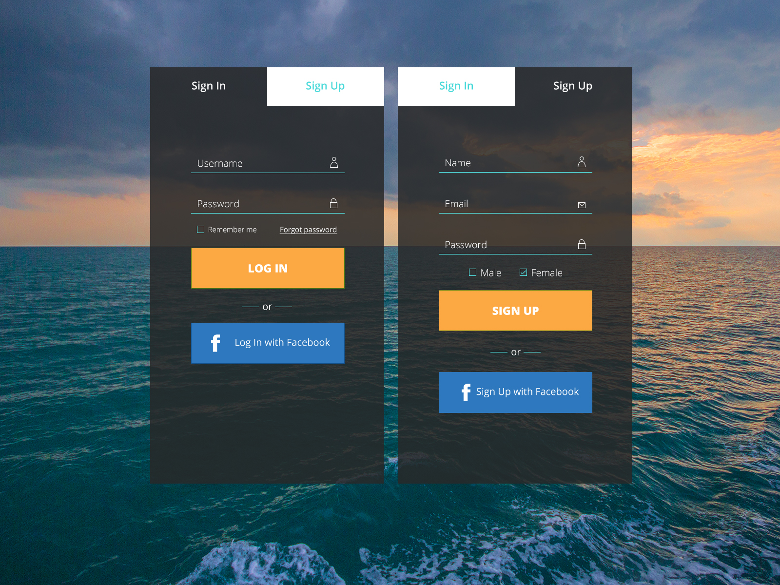 UI Design Daily | Sign Up