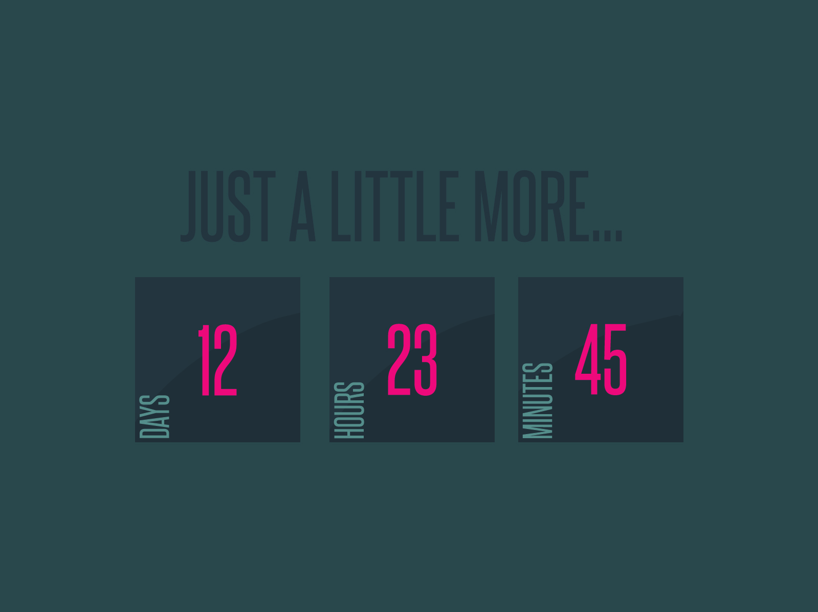 UI Design Daily | Countdown Timer