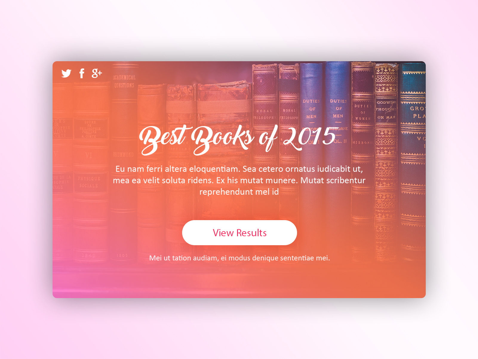 UI Design Daily | Card