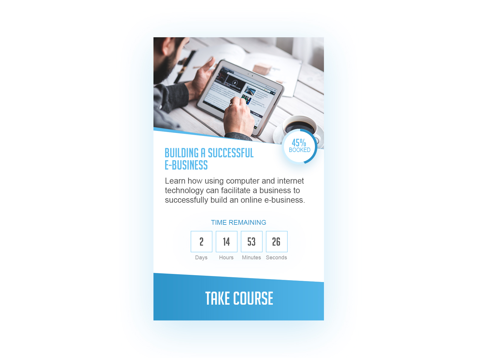 UI Design Daily | Online Course Card