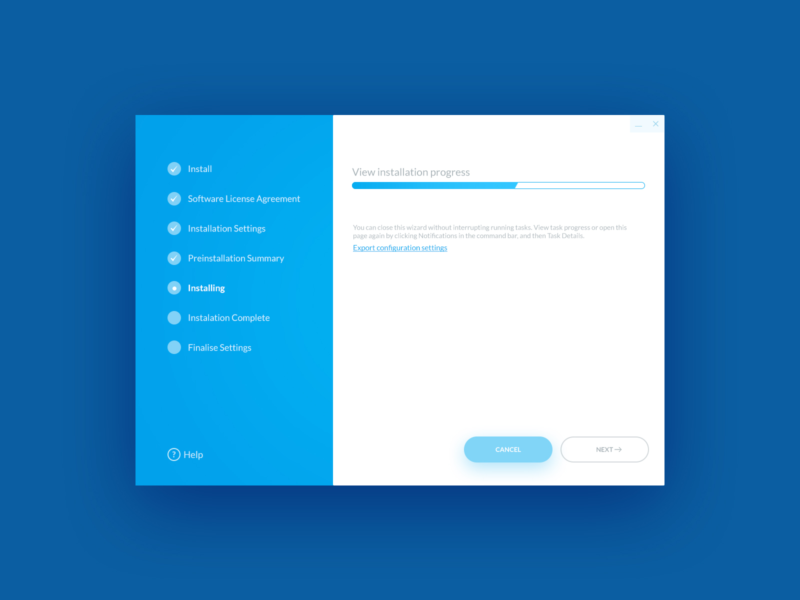 UI Design Daily | Installer Wizard