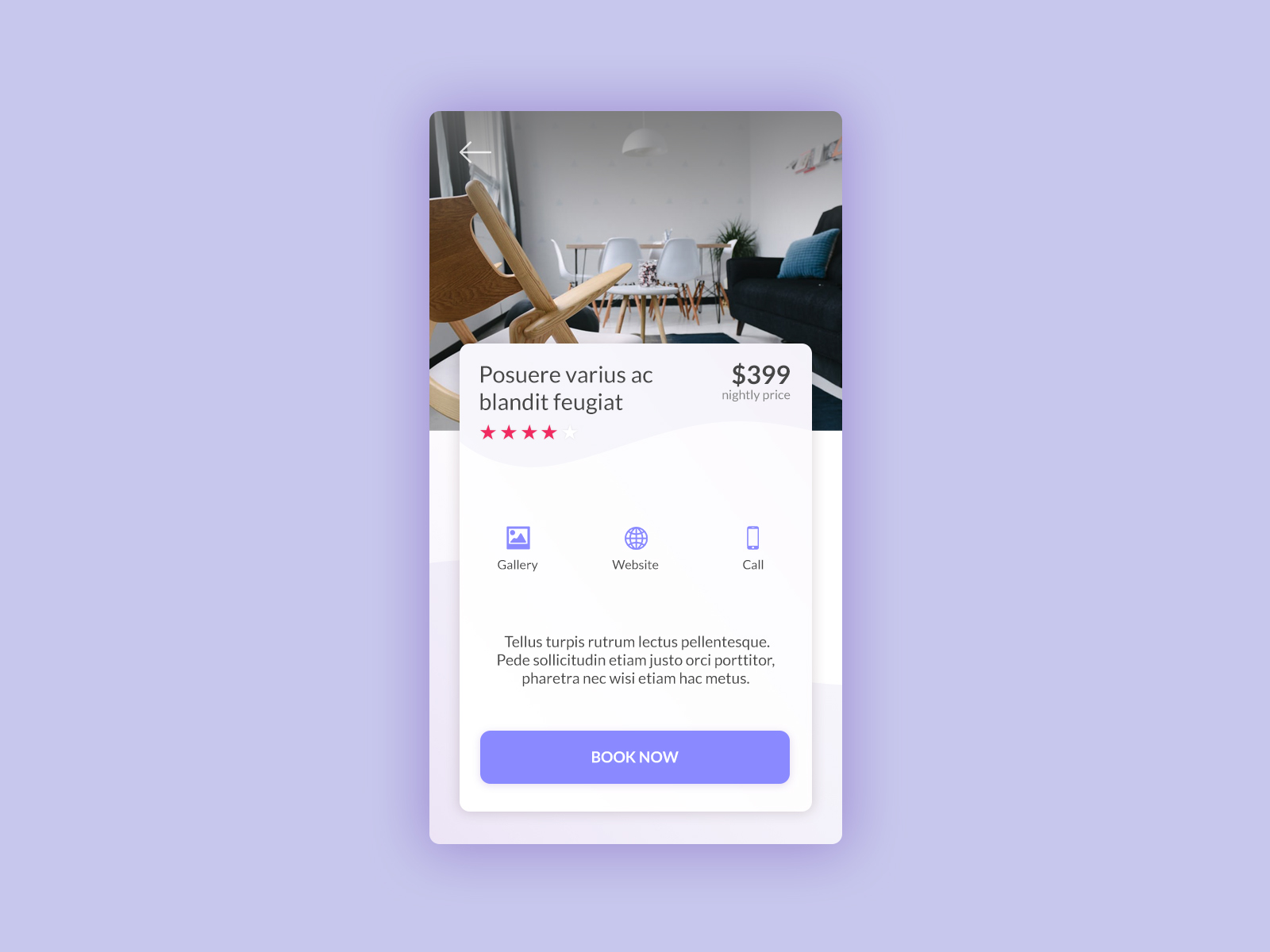 UI Design Daily | Card