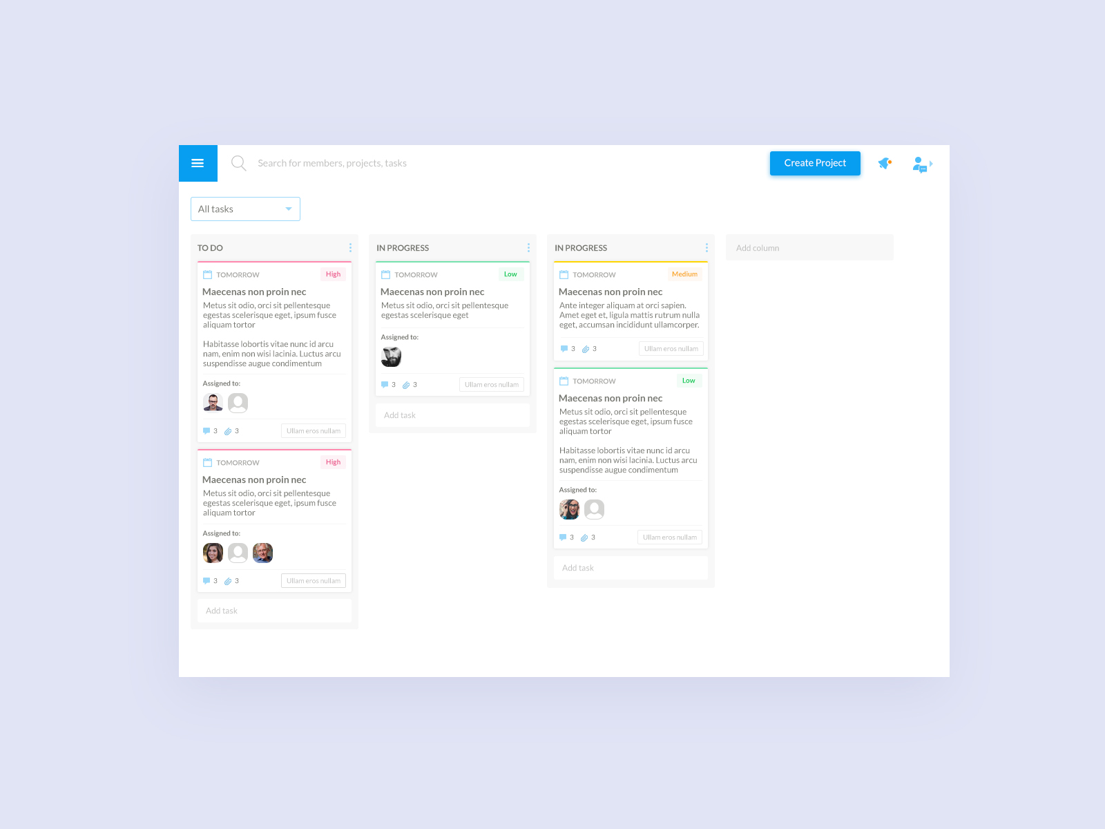 UI Design Daily | Kanban