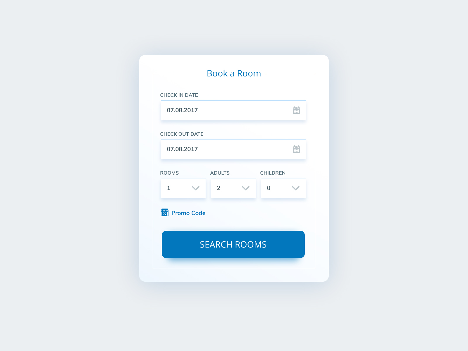 UI Design Daily | Room Booking