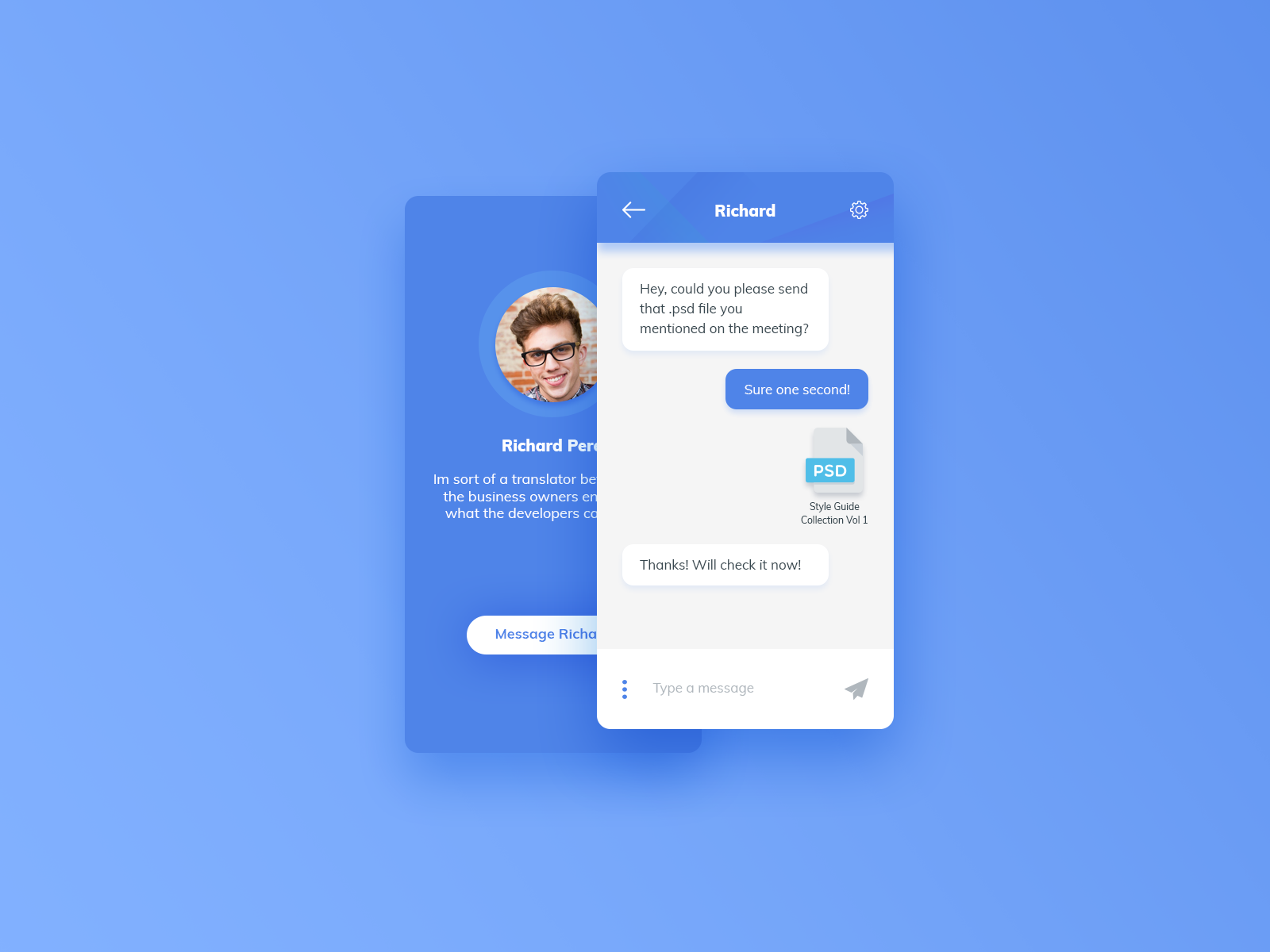 UI Design Daily | Chat