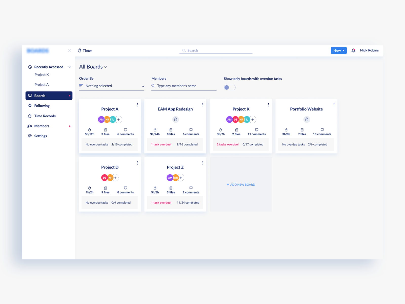 UI Design Daily | Boards