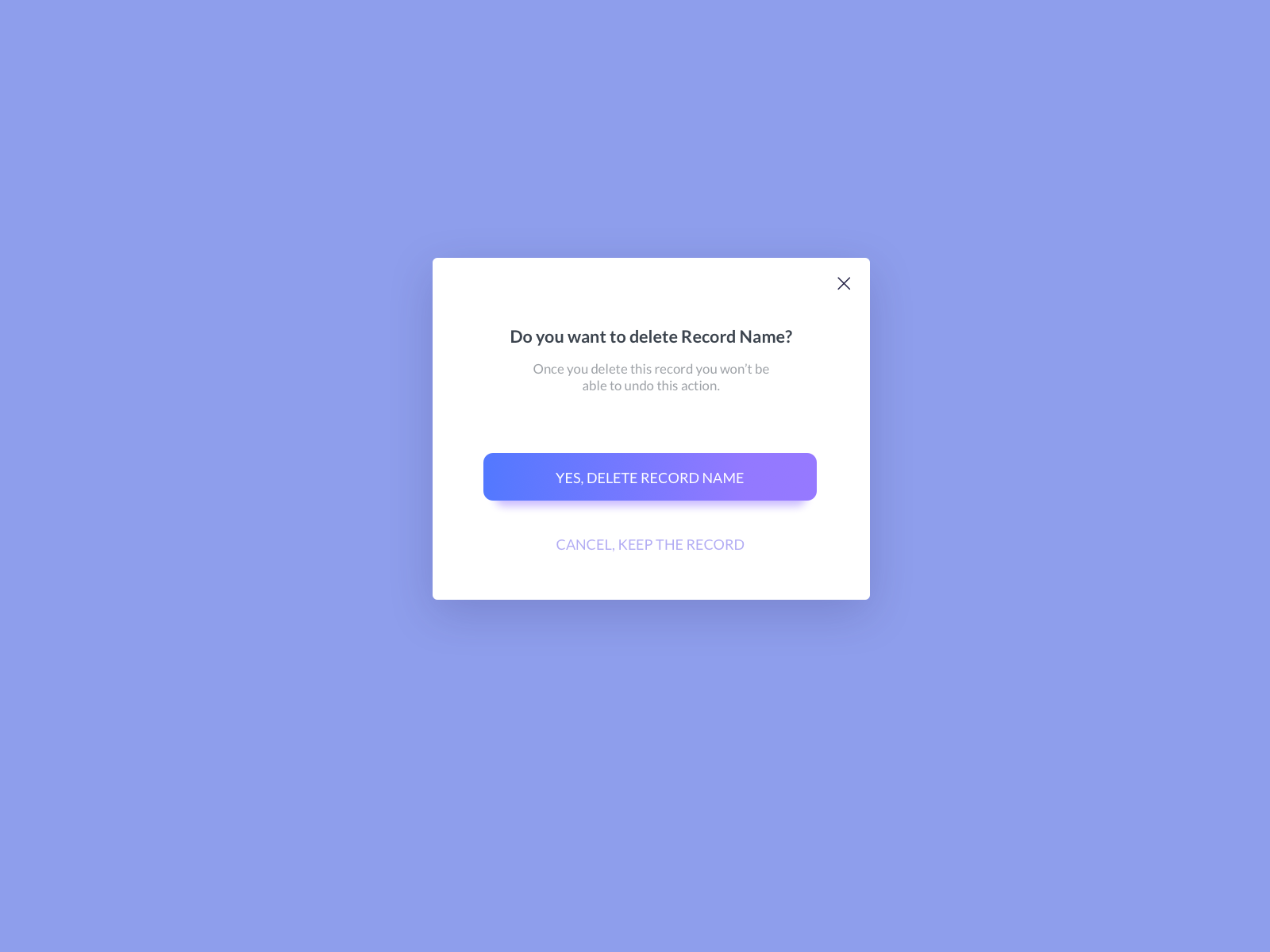 UI Design Daily | Pop Up