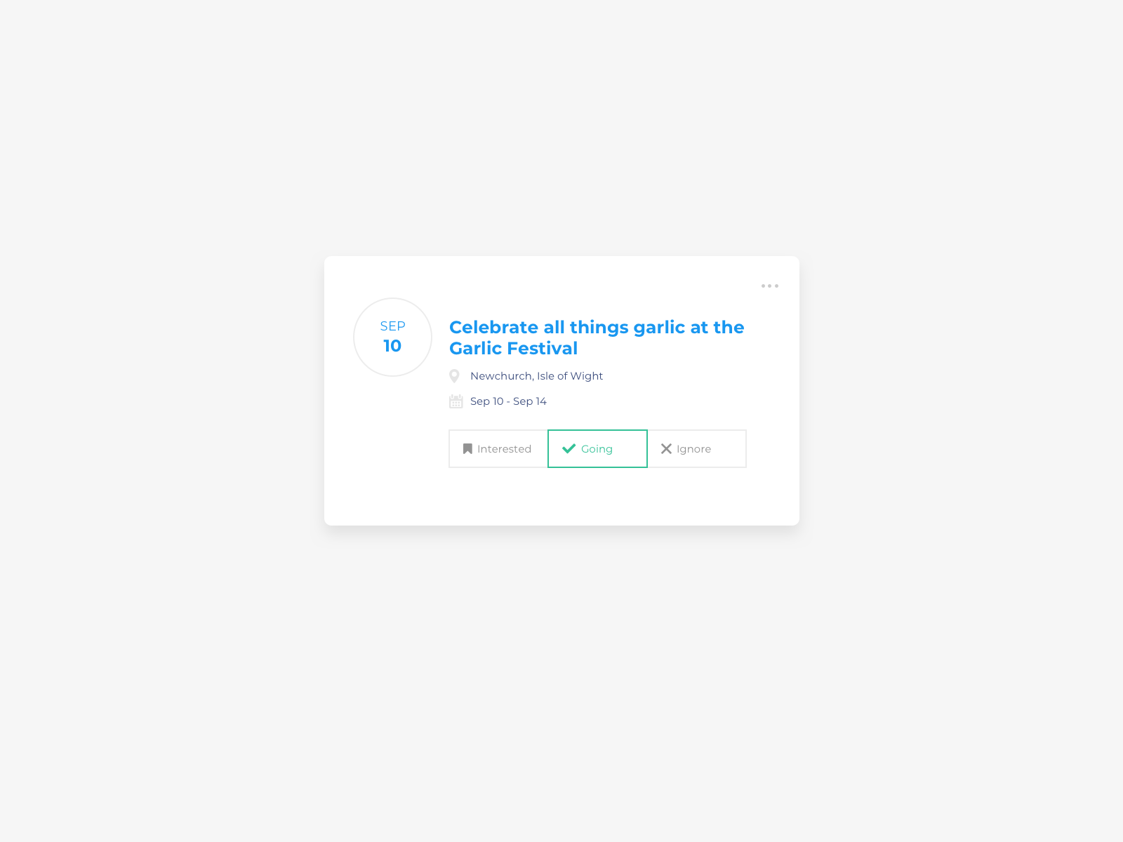 UI Design Daily | Event Invite