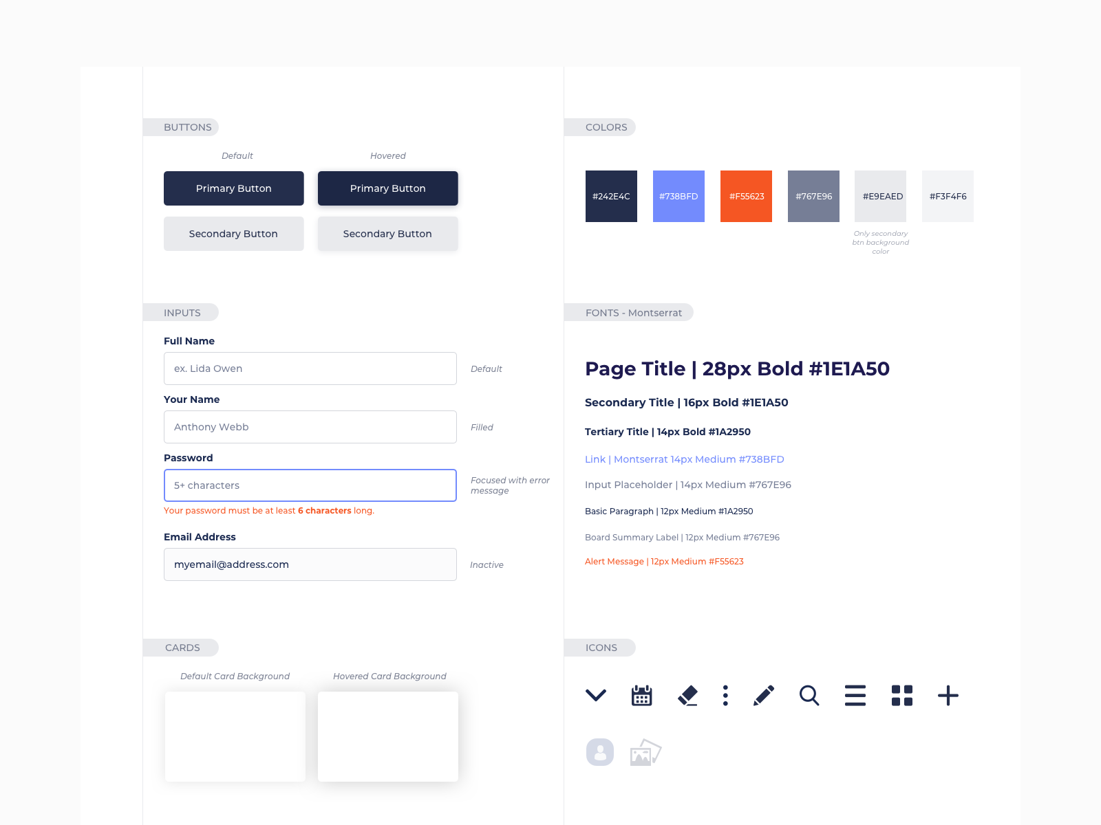 UI Design Daily | Style Guide