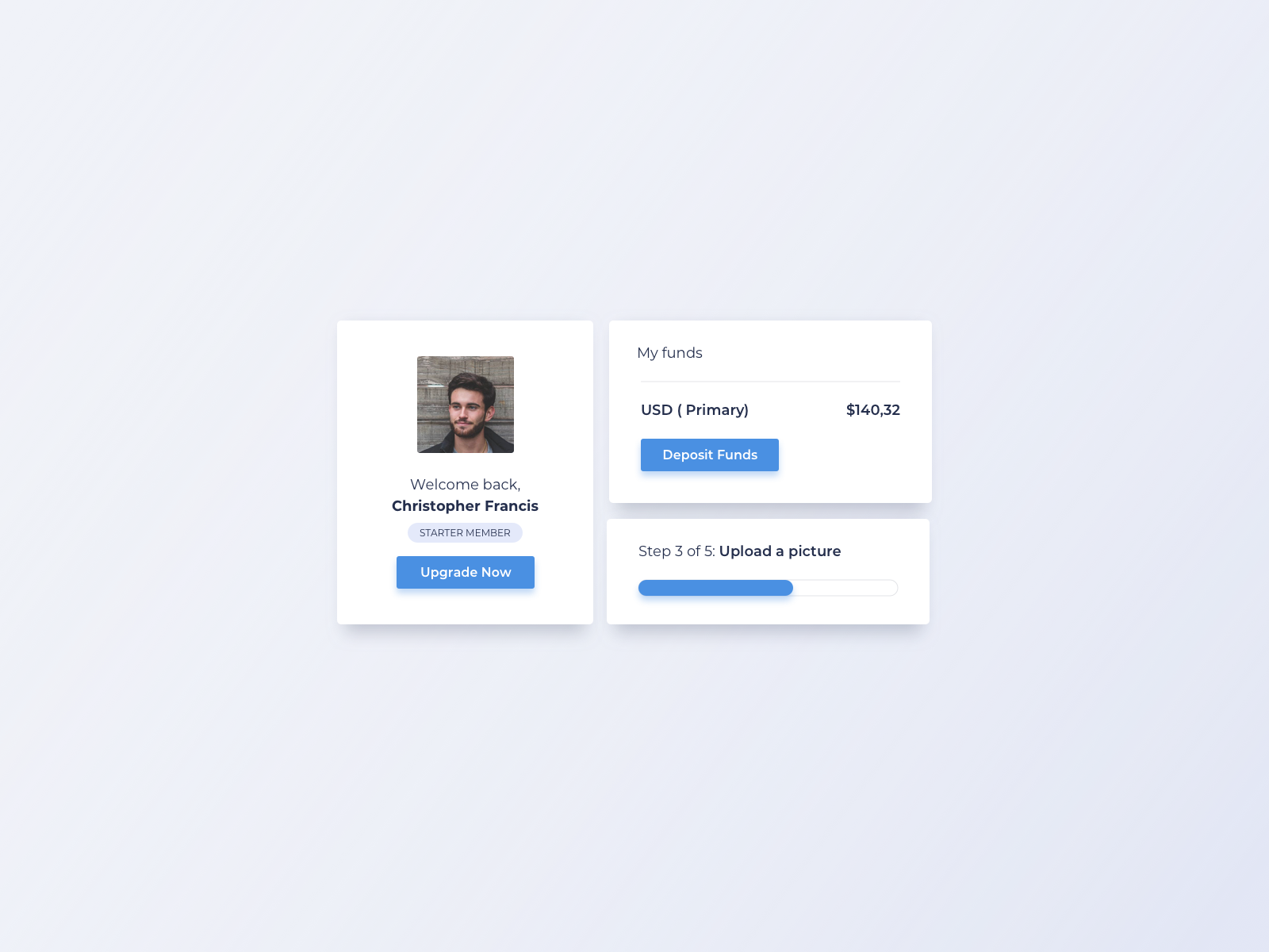 UI Design Daily | Cards