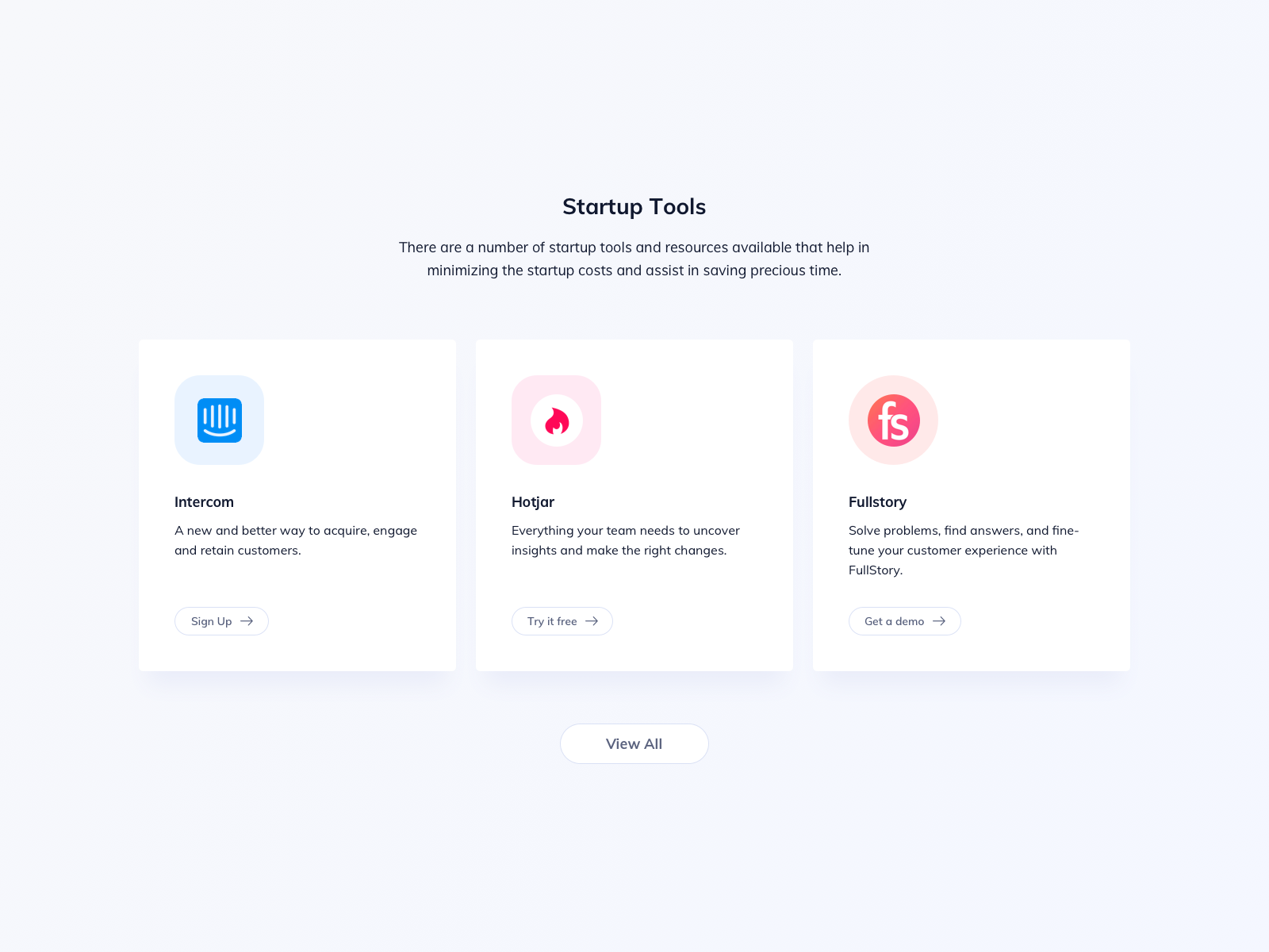 UI Design Daily | Tool Cards