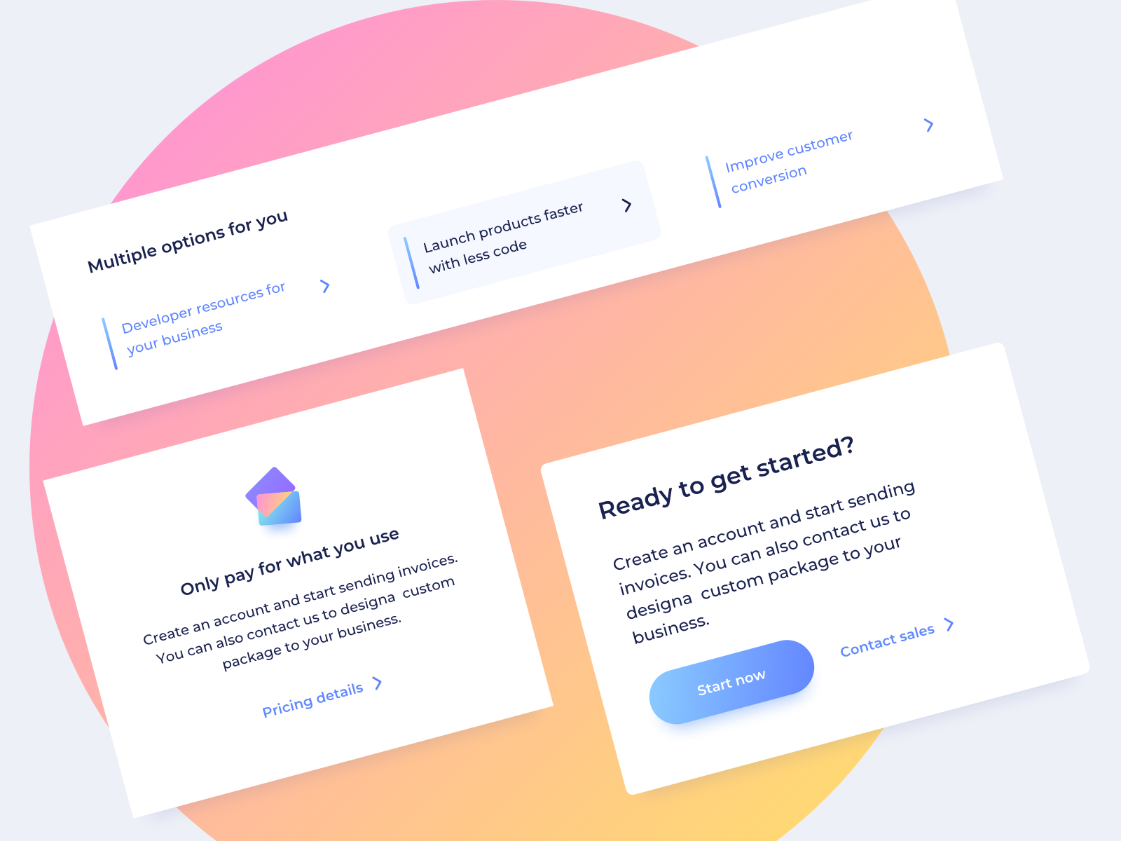 UI Design Daily | Website components