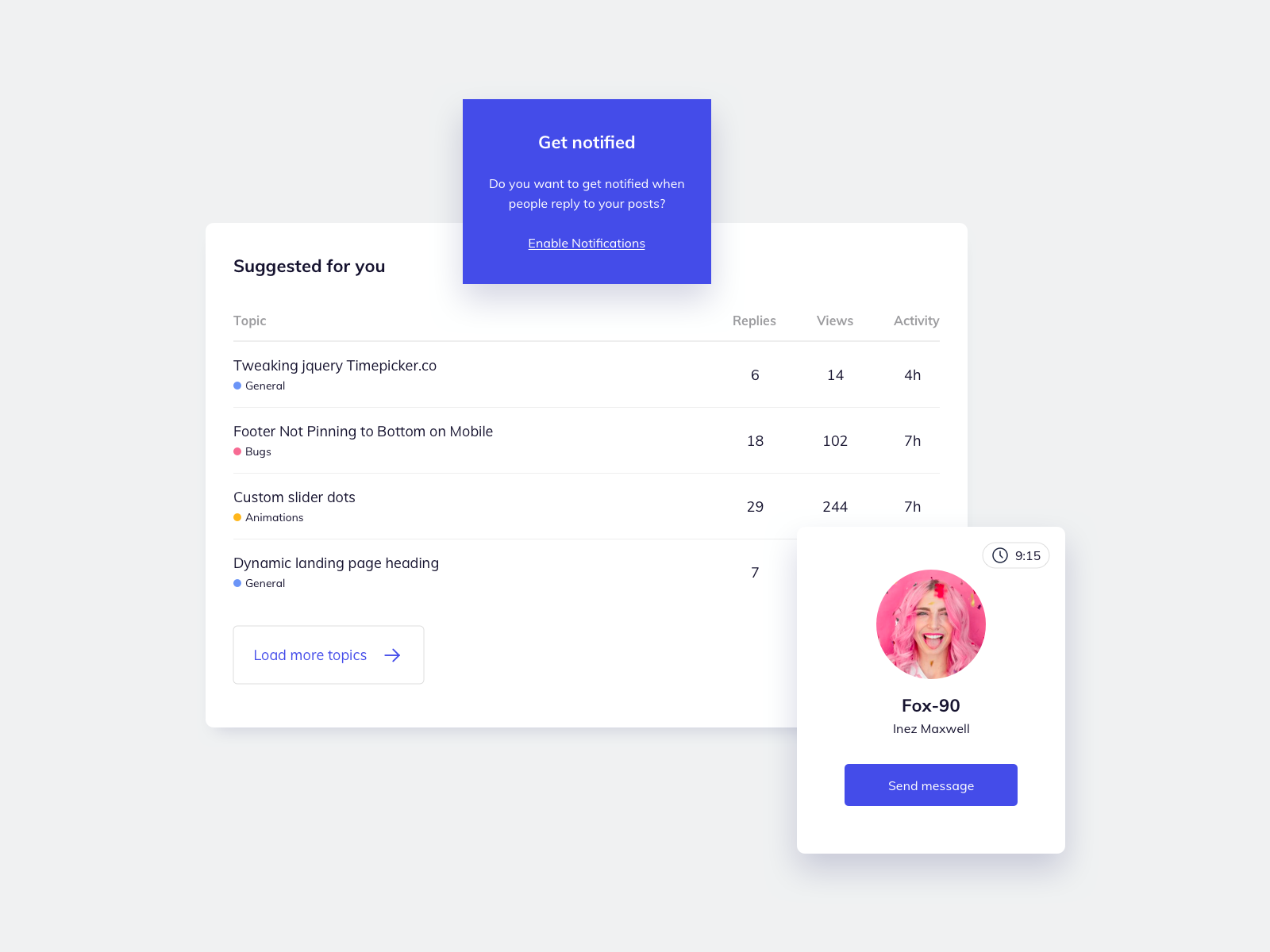 UI Design Daily | UI Components