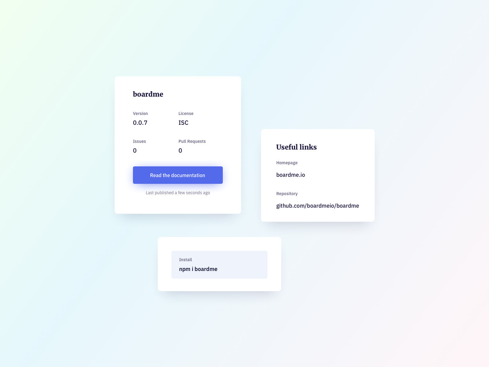 UI Design Daily | Cards