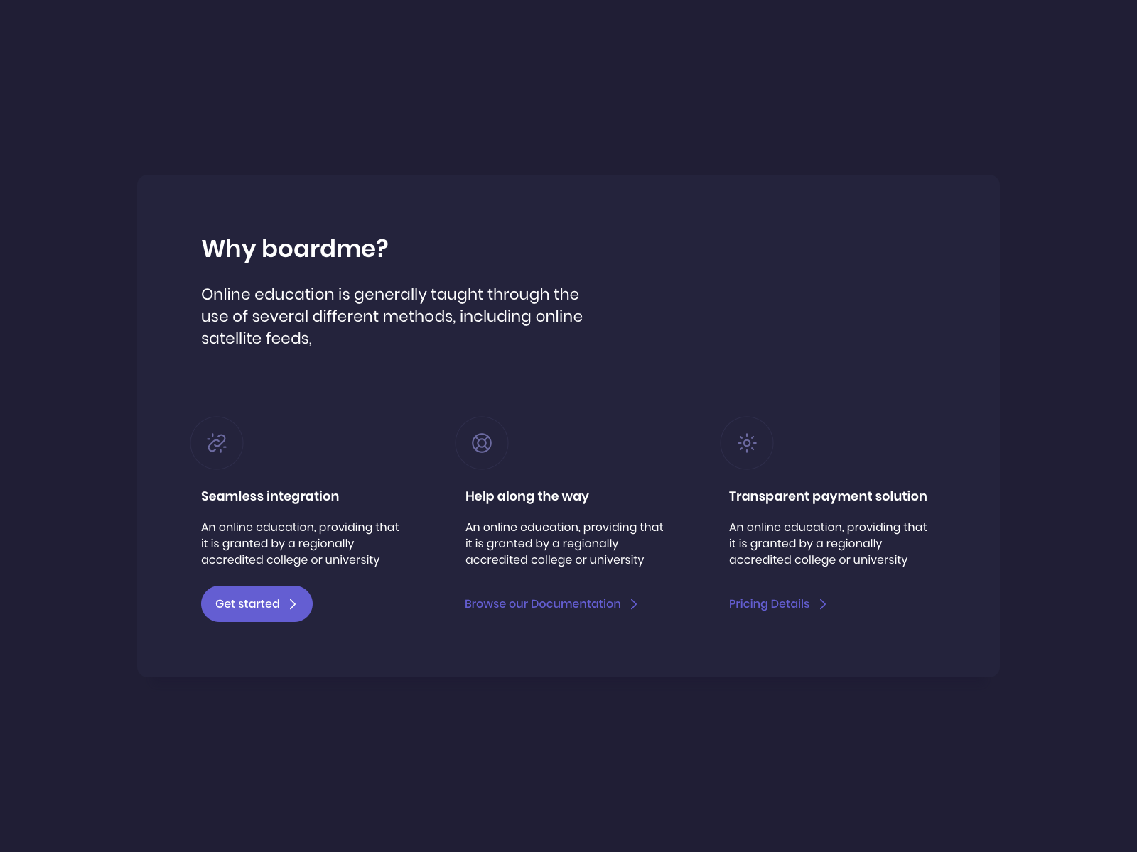 UI Design Daily | Website Section