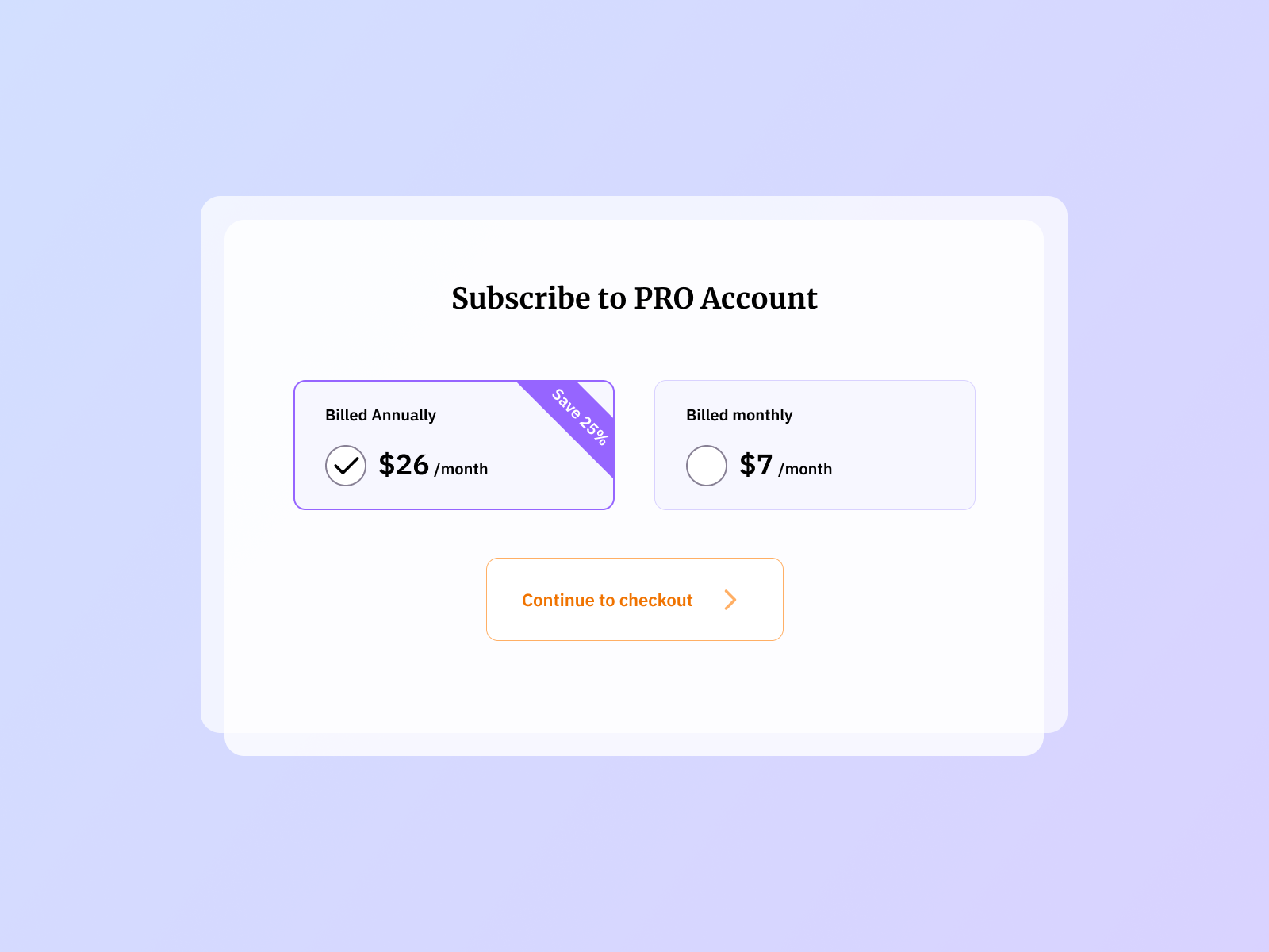 UI Design Daily | Pricing Section