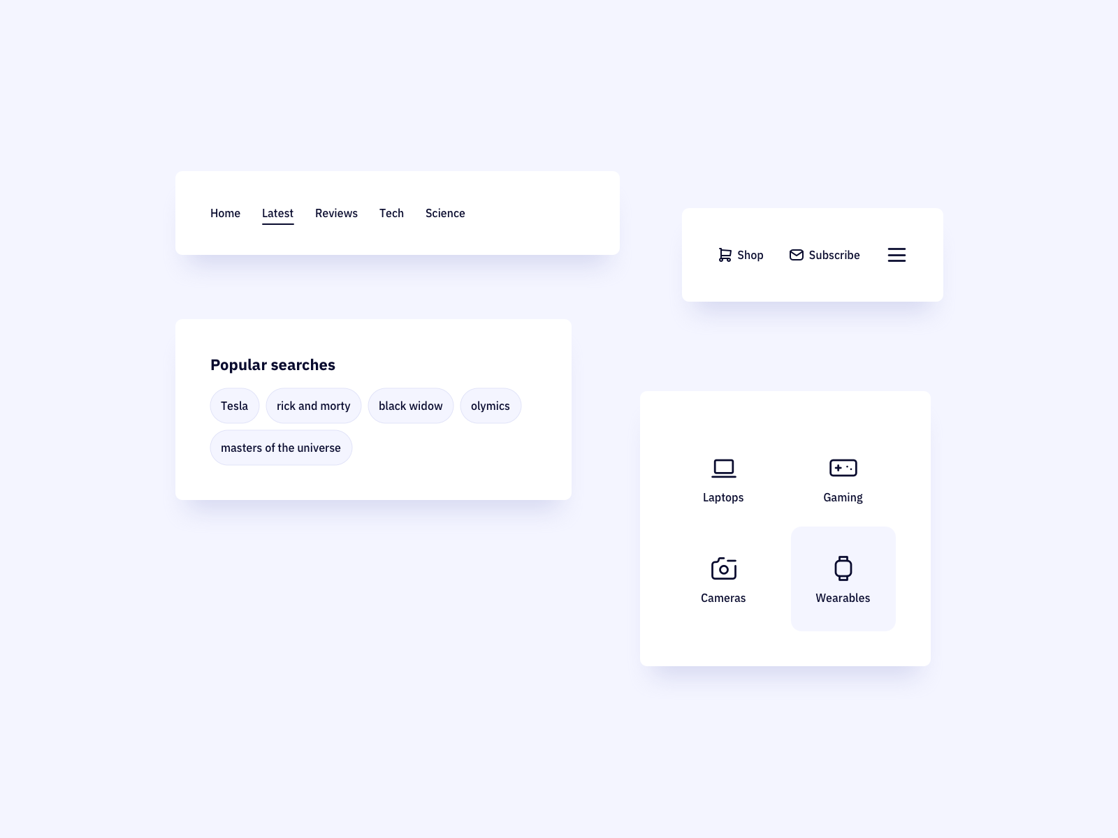 UI Design Daily | Navigation