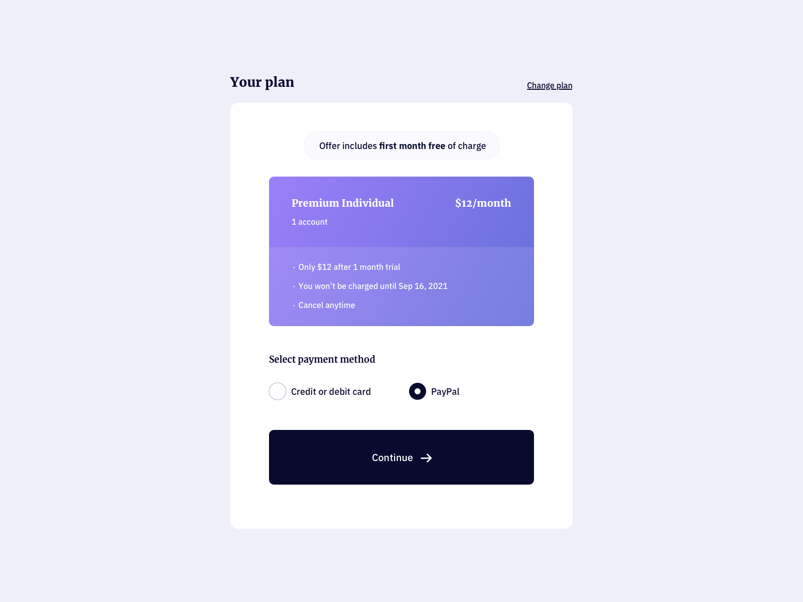 UI Design Daily | Upgrade Plan UI Design Daily | Upgrade Plan