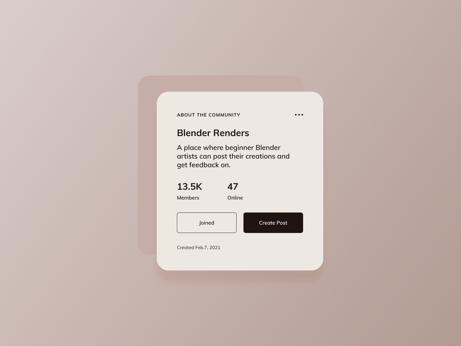 UI Design Daily | Course Card