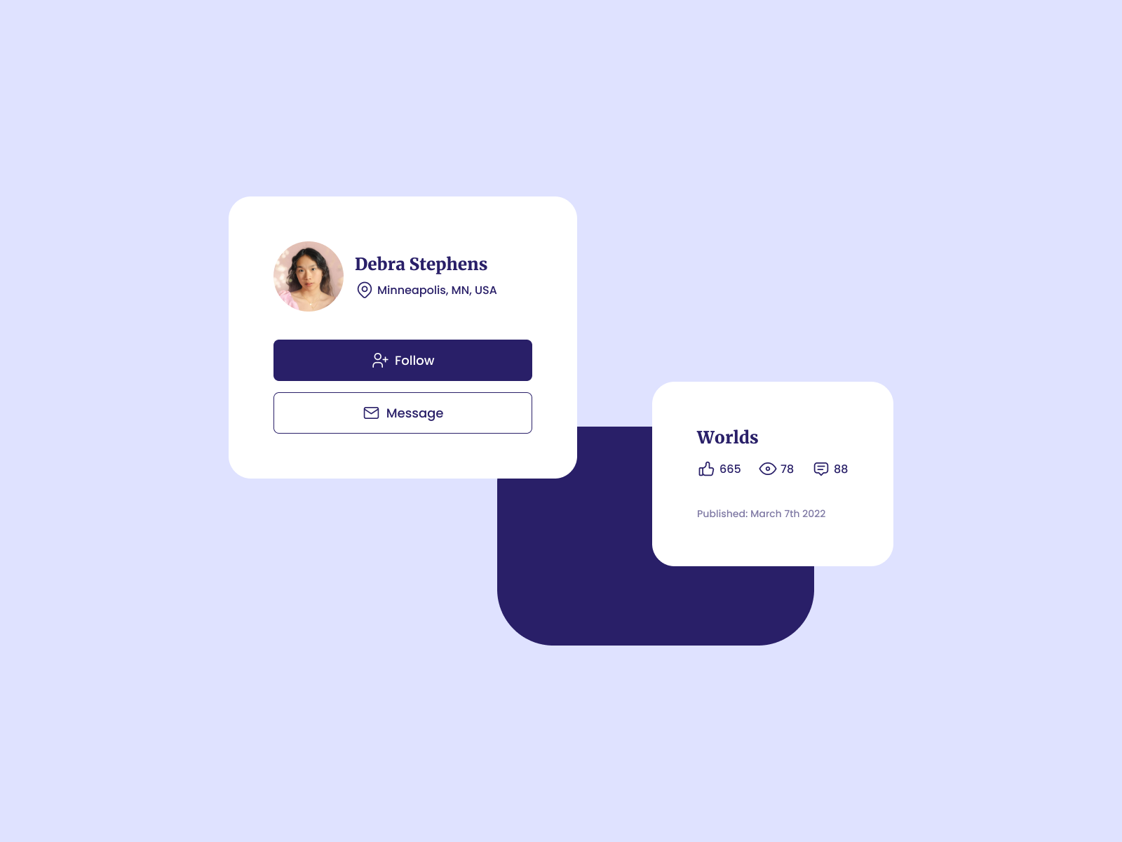 UI Design Daily | Cards