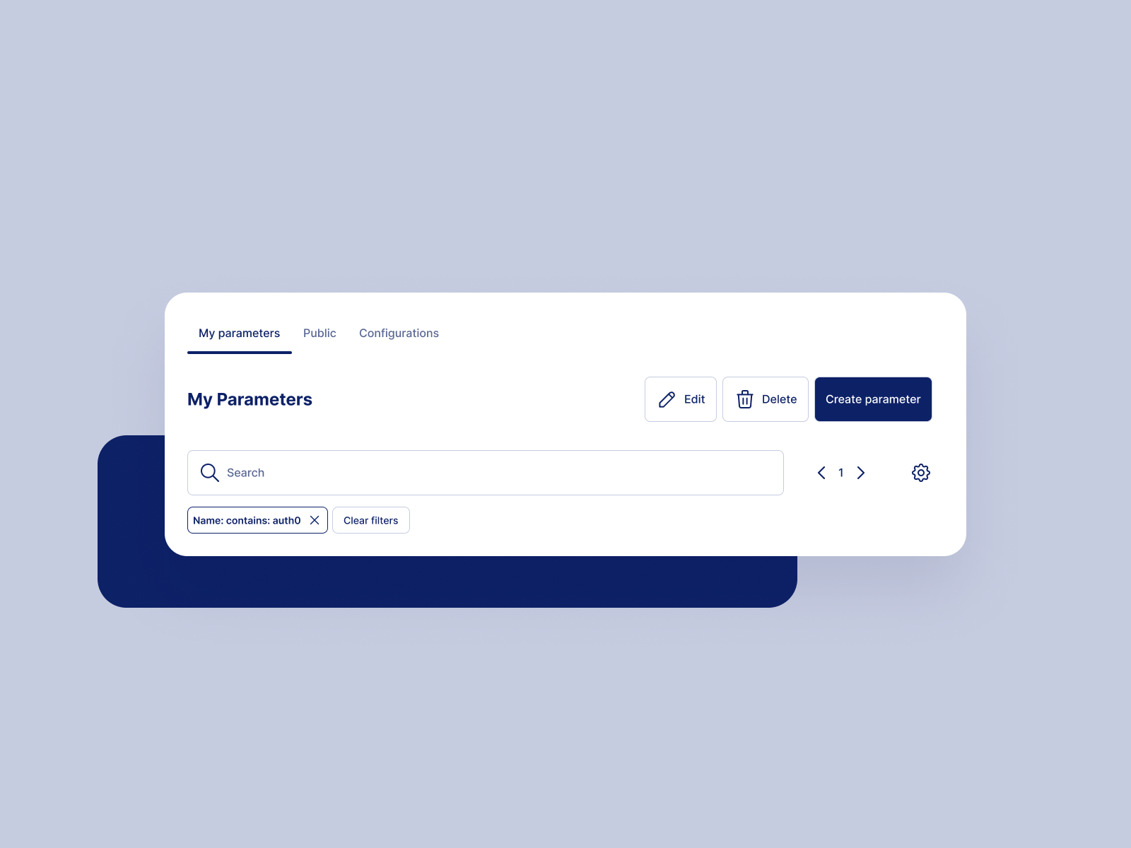 UI Design Daily | Page Header