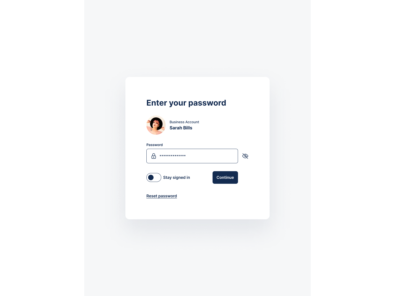 UI Design Daily | Enter Password