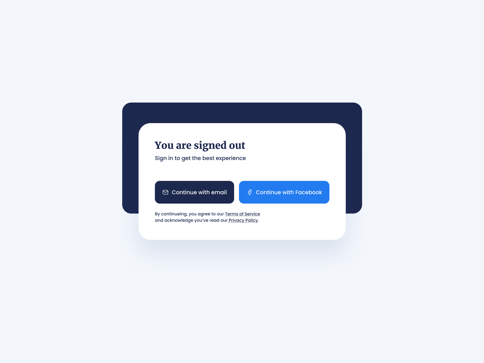 UI Design Daily | Sign In UI Design