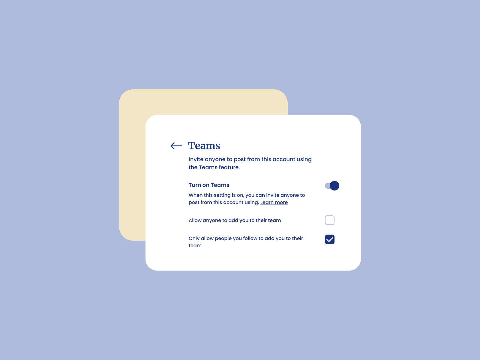 UI Design Daily | Settings