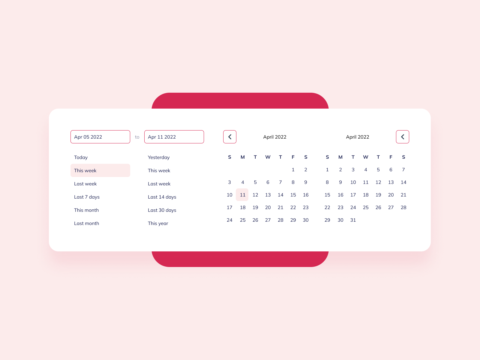 UI Design Daily | Date Picker