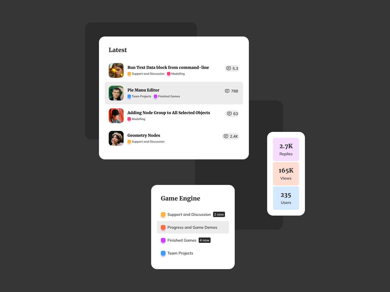 UI Design Daily | Events List