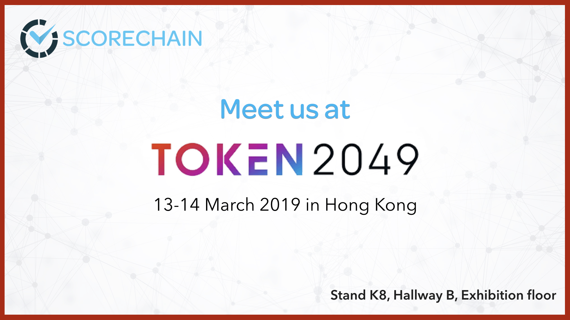 Meet us at Token2049 in Hong Kong! - Scorechain | Blockchain & Digital ...