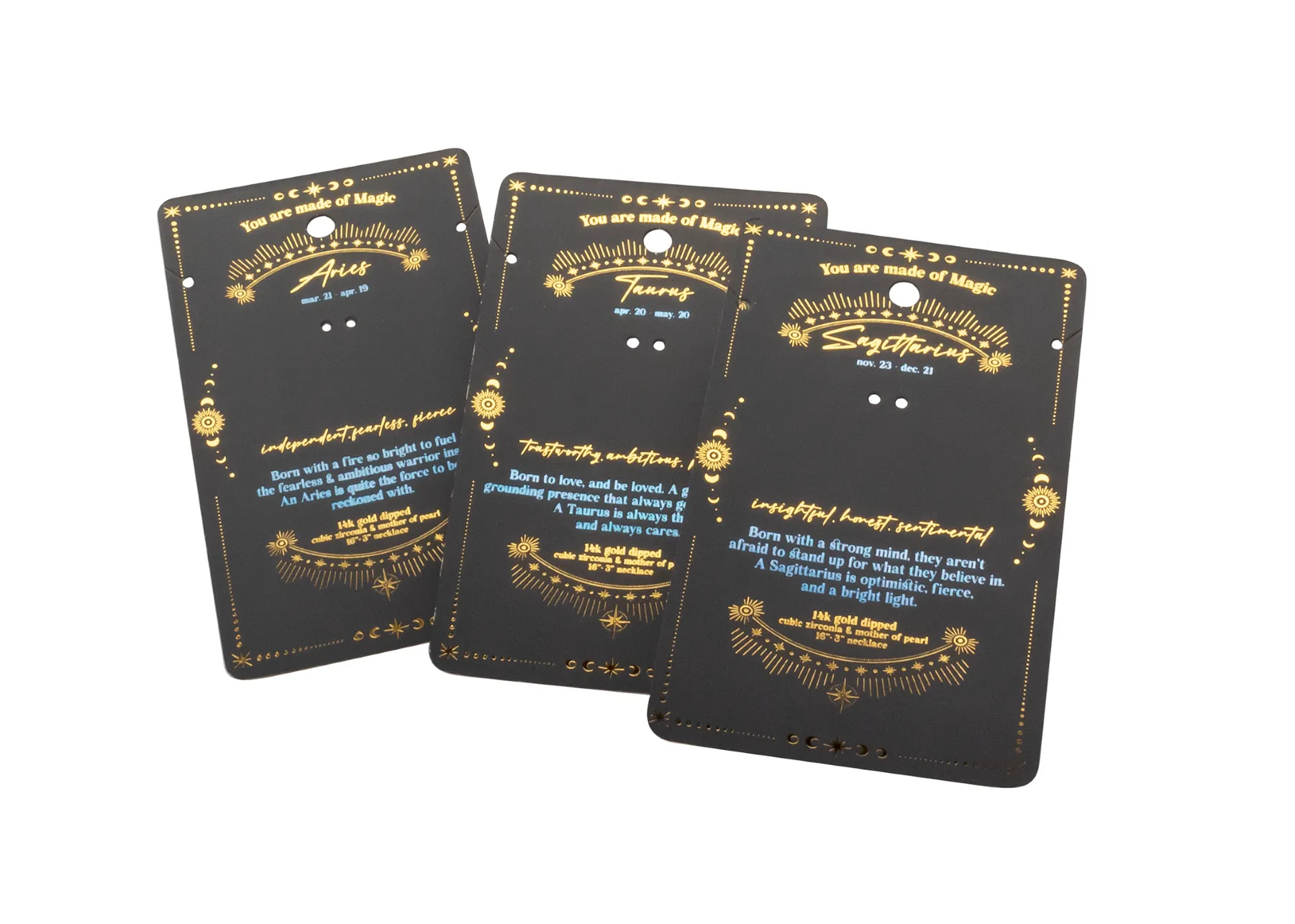 Custom Made Display Cards — Contempo Card