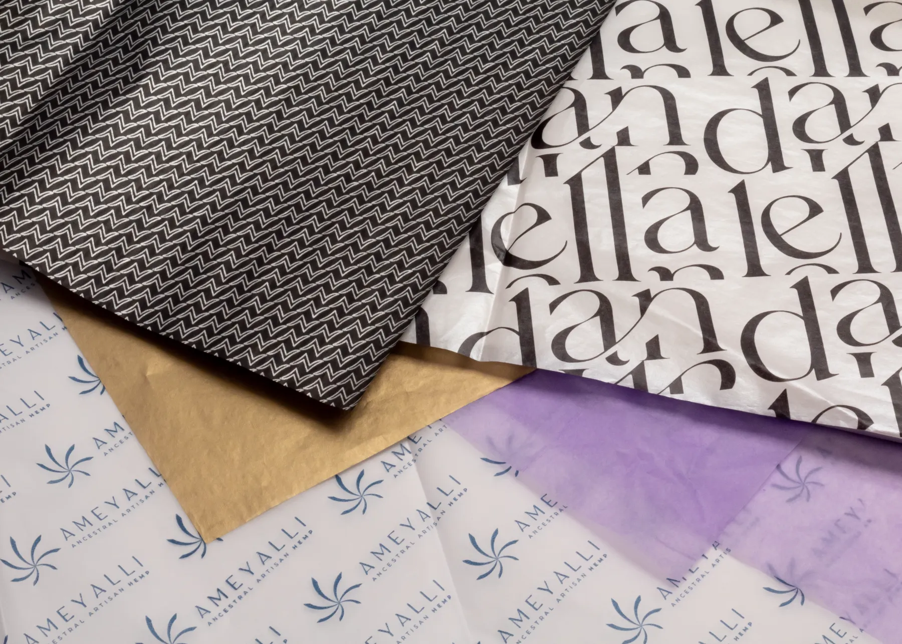 Custom Made Tissue Paper — Contempo Card