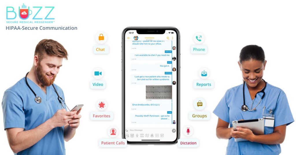 App | Buzz Secure Medical Messenger