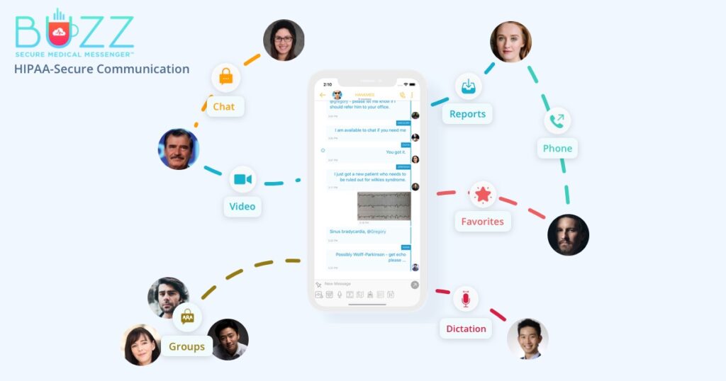 App | Buzz Secure Medical Messenger
